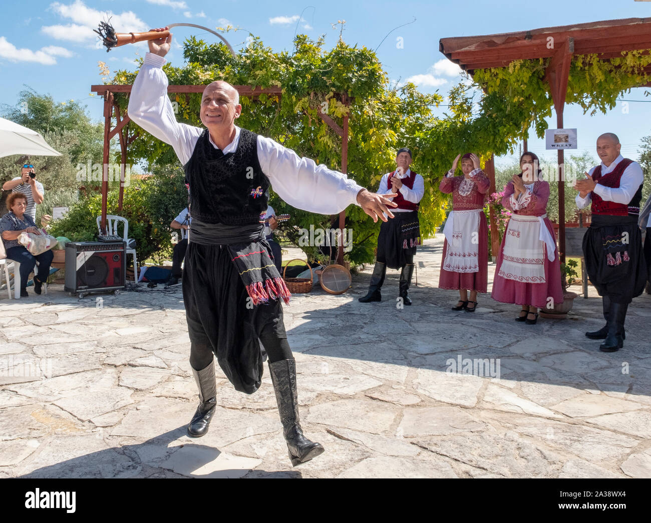 Traditional cypriot costume hi-res stock photography and images - Alamy
