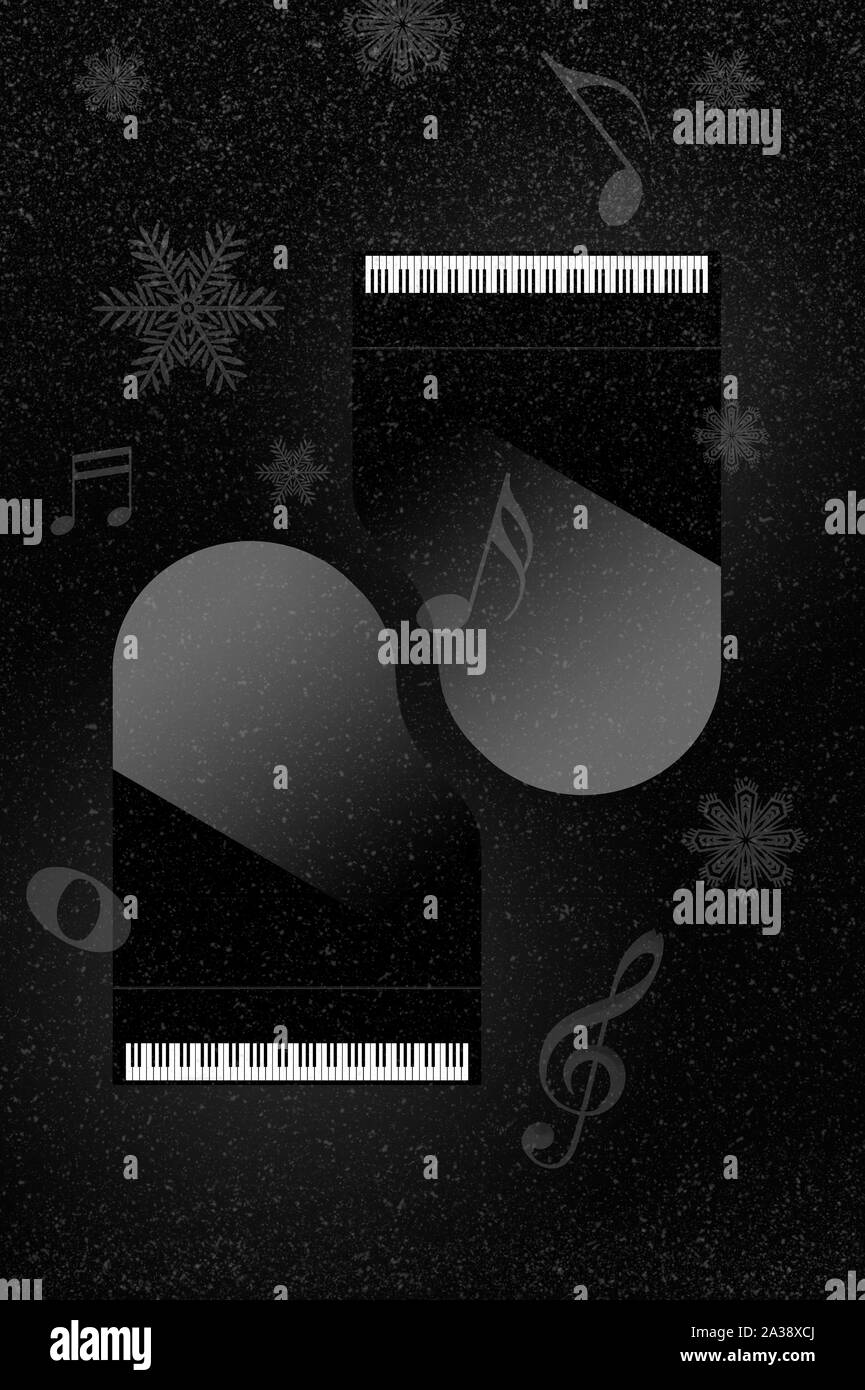 Snowflake notes hi-res stock photography and images - Alamy