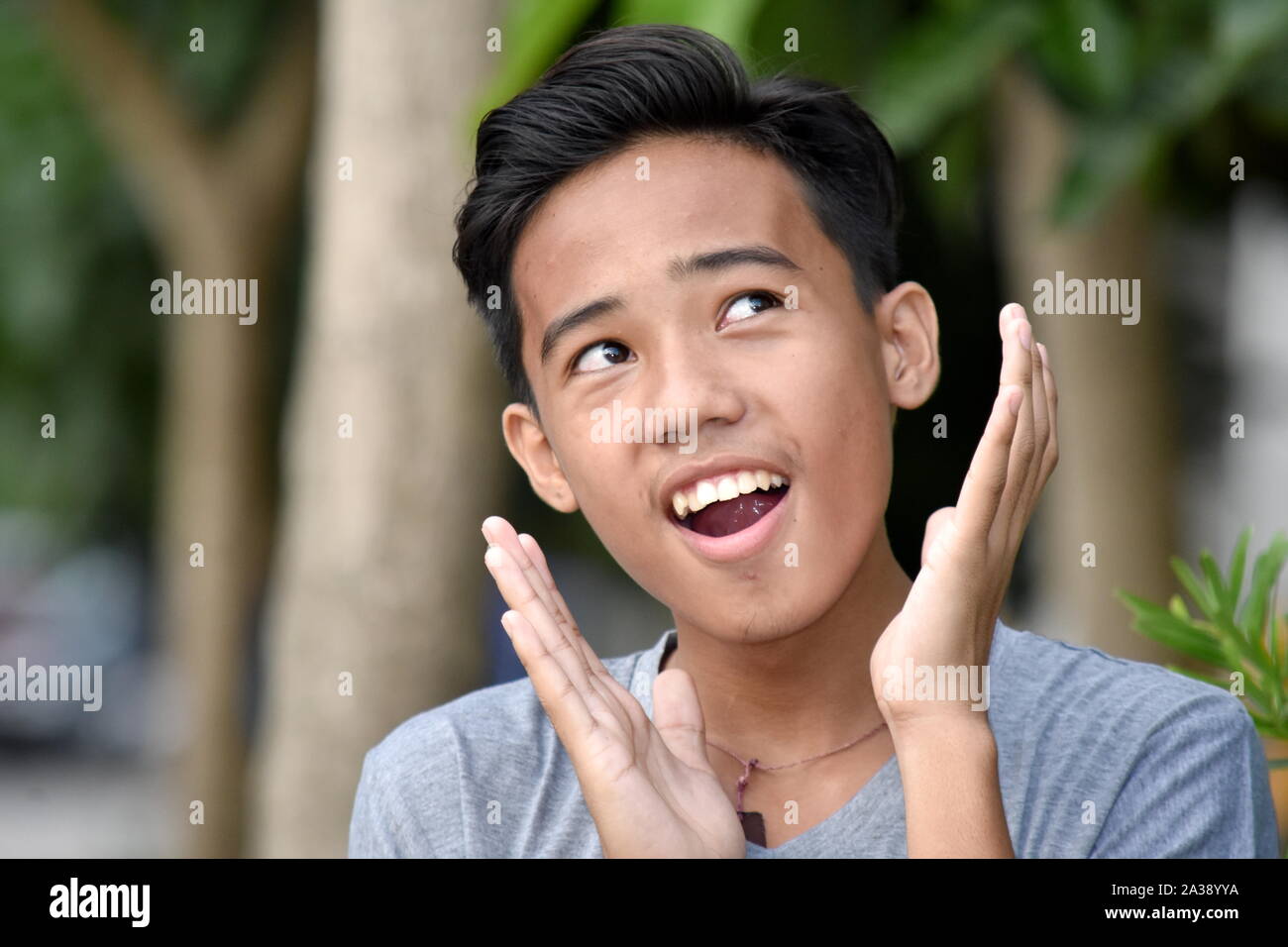 Surprised male hi-res stock photography and images - Alamy