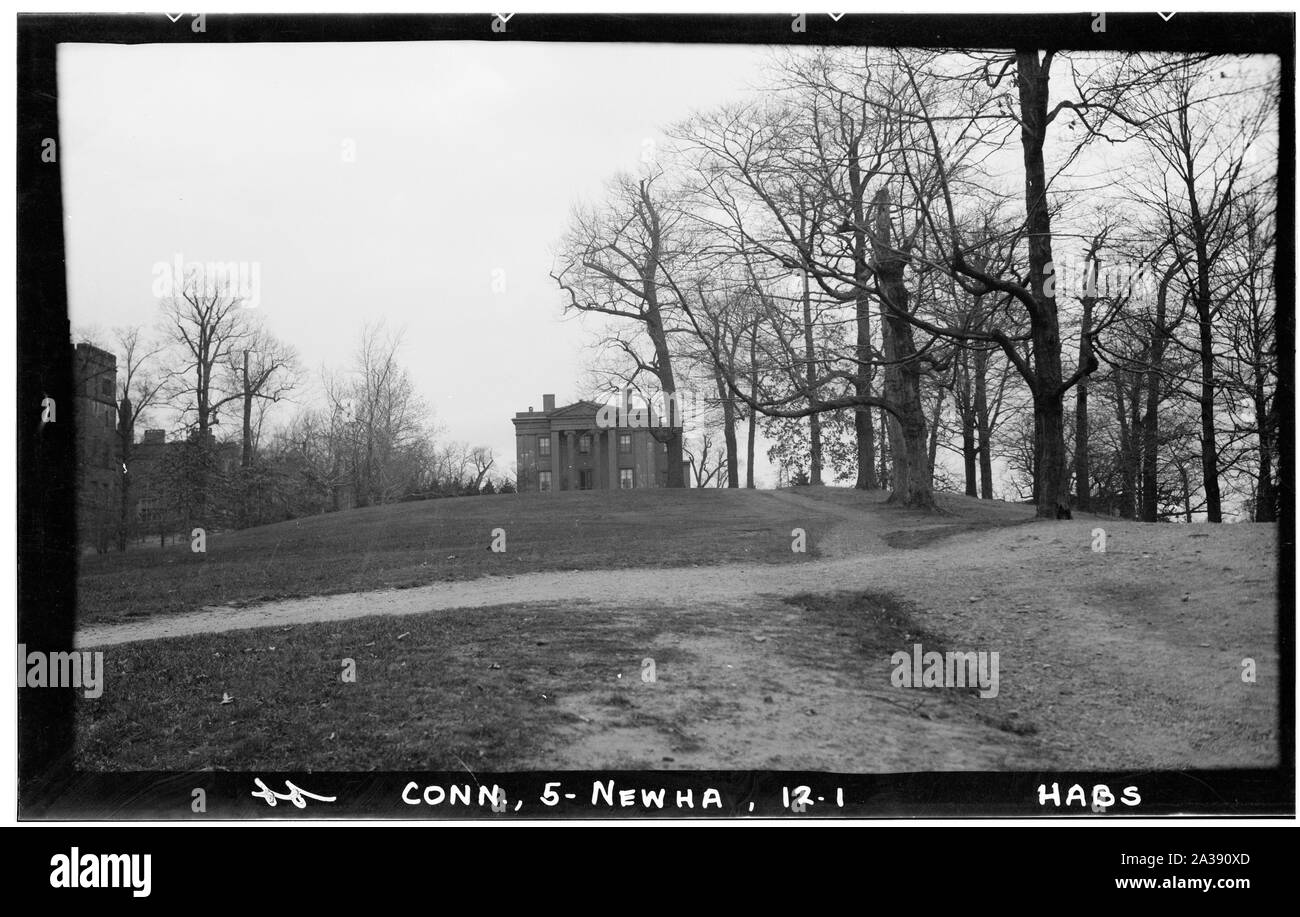 Sachem's Wood, the Hillhouse family mansion from Sachem Street. HABS ...