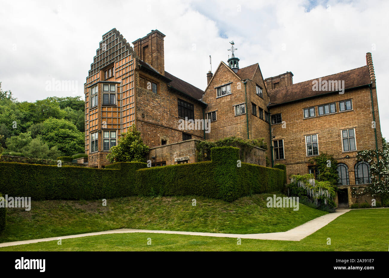 Chartwell, Winston Churchill's country home in Kent, England. Southern ...