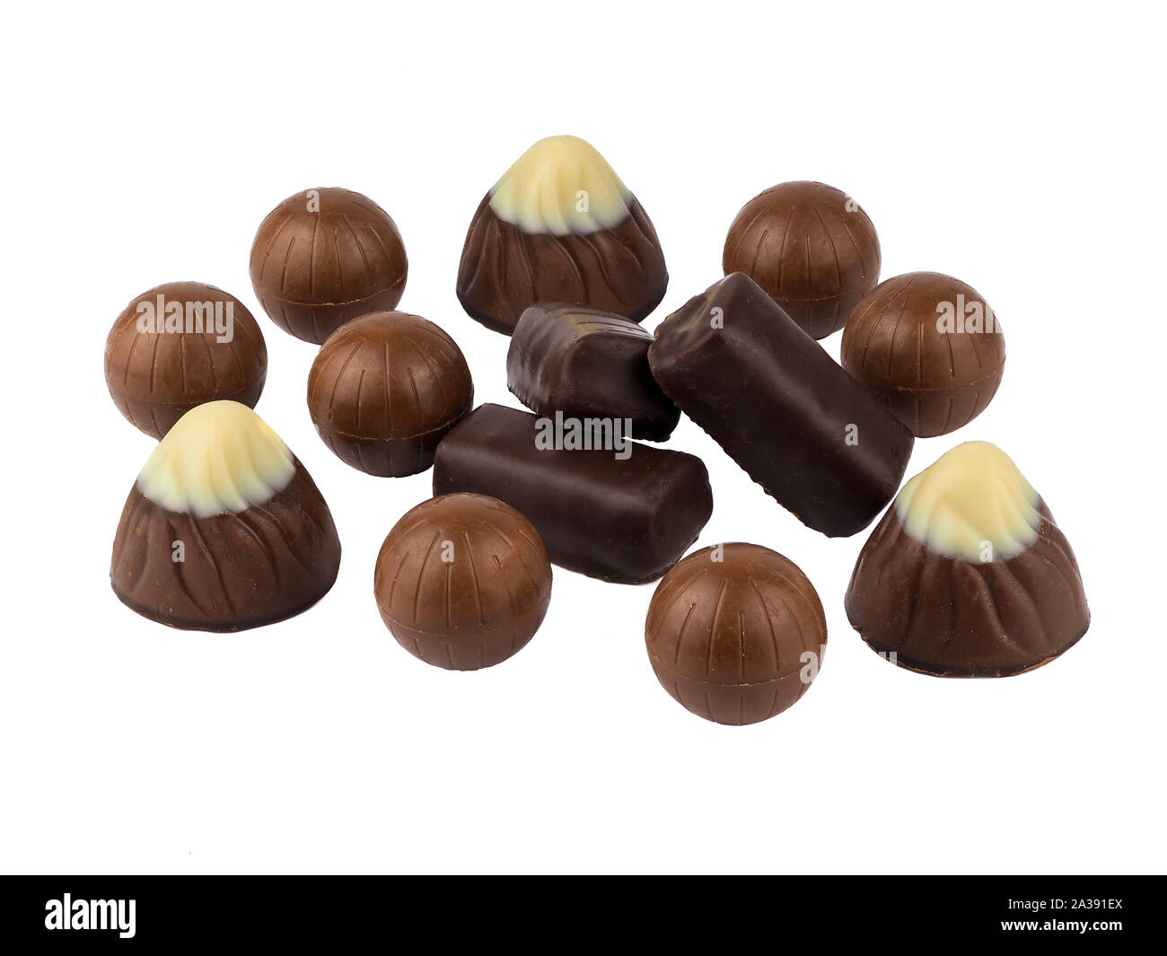 assorted chocolate candies Stock Photo - Alamy