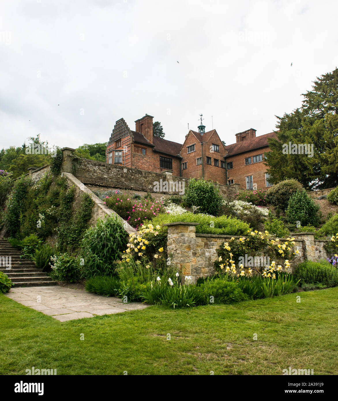 Chartwell, Winston Churchill's country home in Kent, England. Southern ...