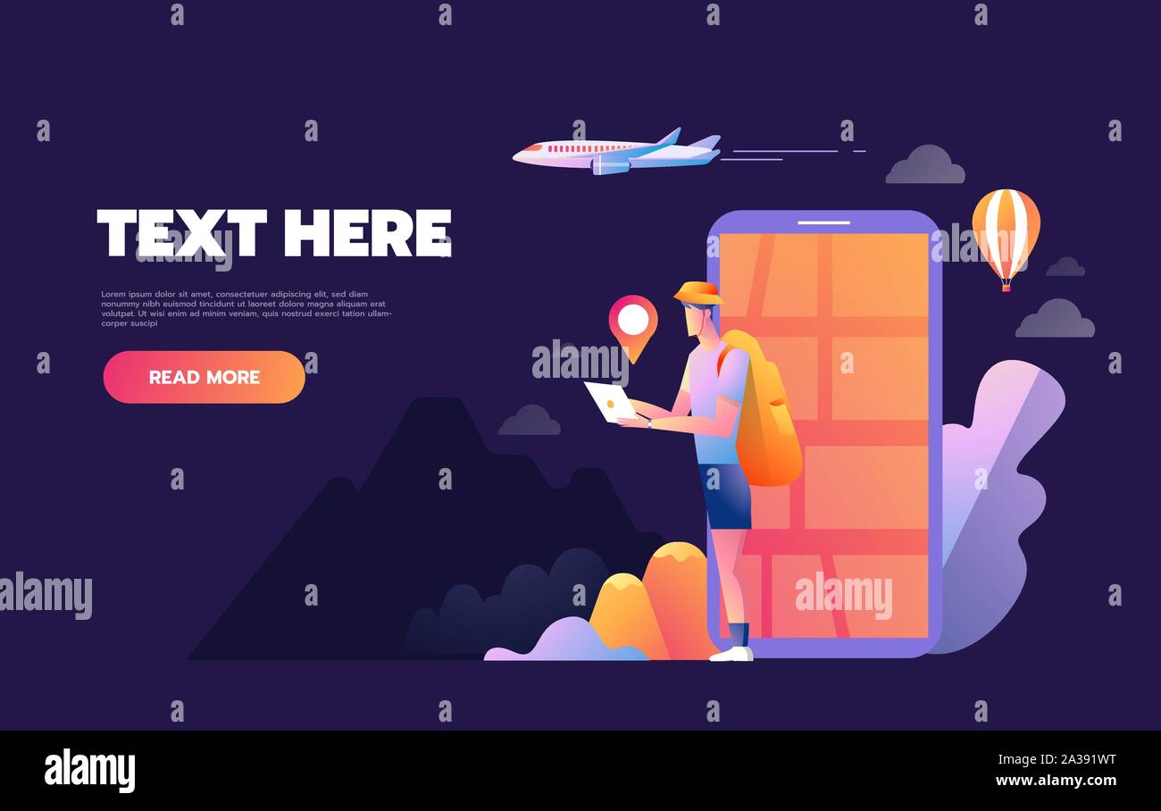 Backpack using Stock Vector Images - Alamy