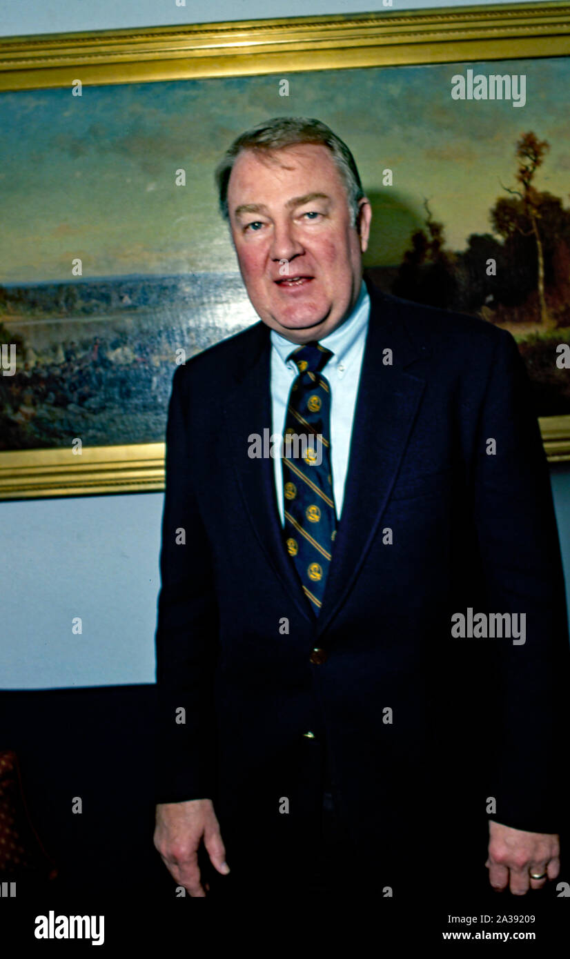 Washington Dc Usa 1981 Counselor To The President Ed Meese Poses For