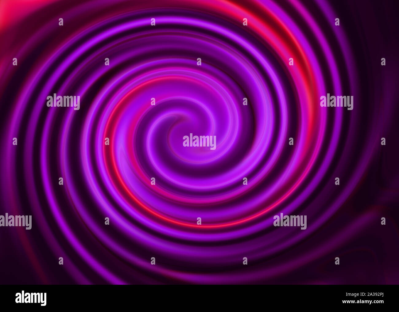 Neon purple magenta swirl circle effect background Stock Photo - Alamy
