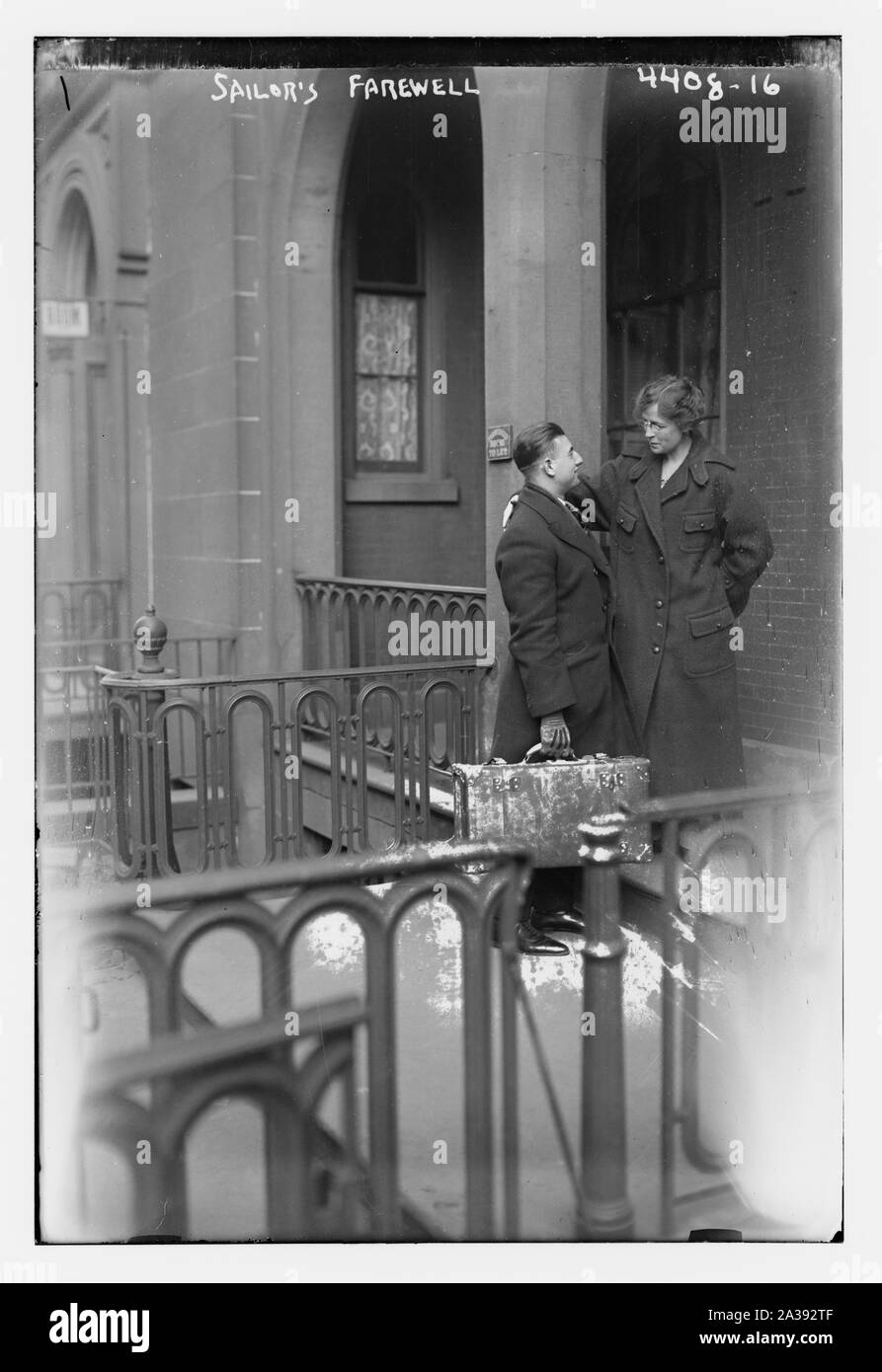 Romantic farewell Black and White Stock Photos & Images - Alamy