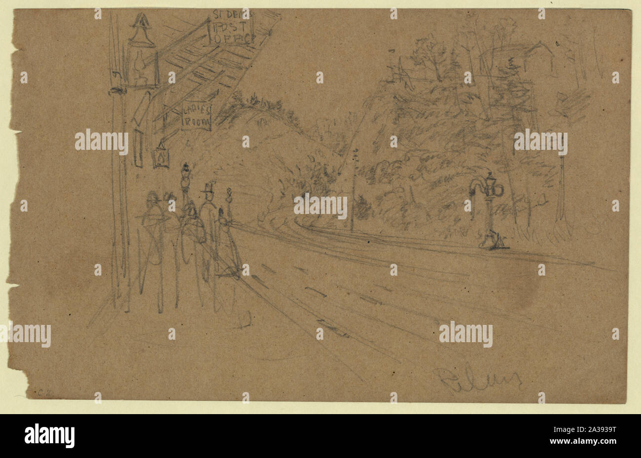 Saint dennis post office hi-res stock photography and images - Alamy