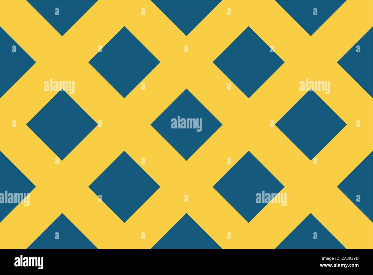 Vector seamless geometric pattern. Shaped 45 degree rotated blue ...