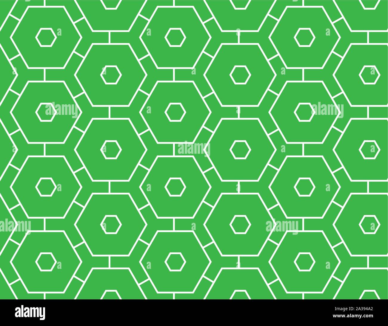 Green background hexagons lines hi-res stock photography and images - Alamy