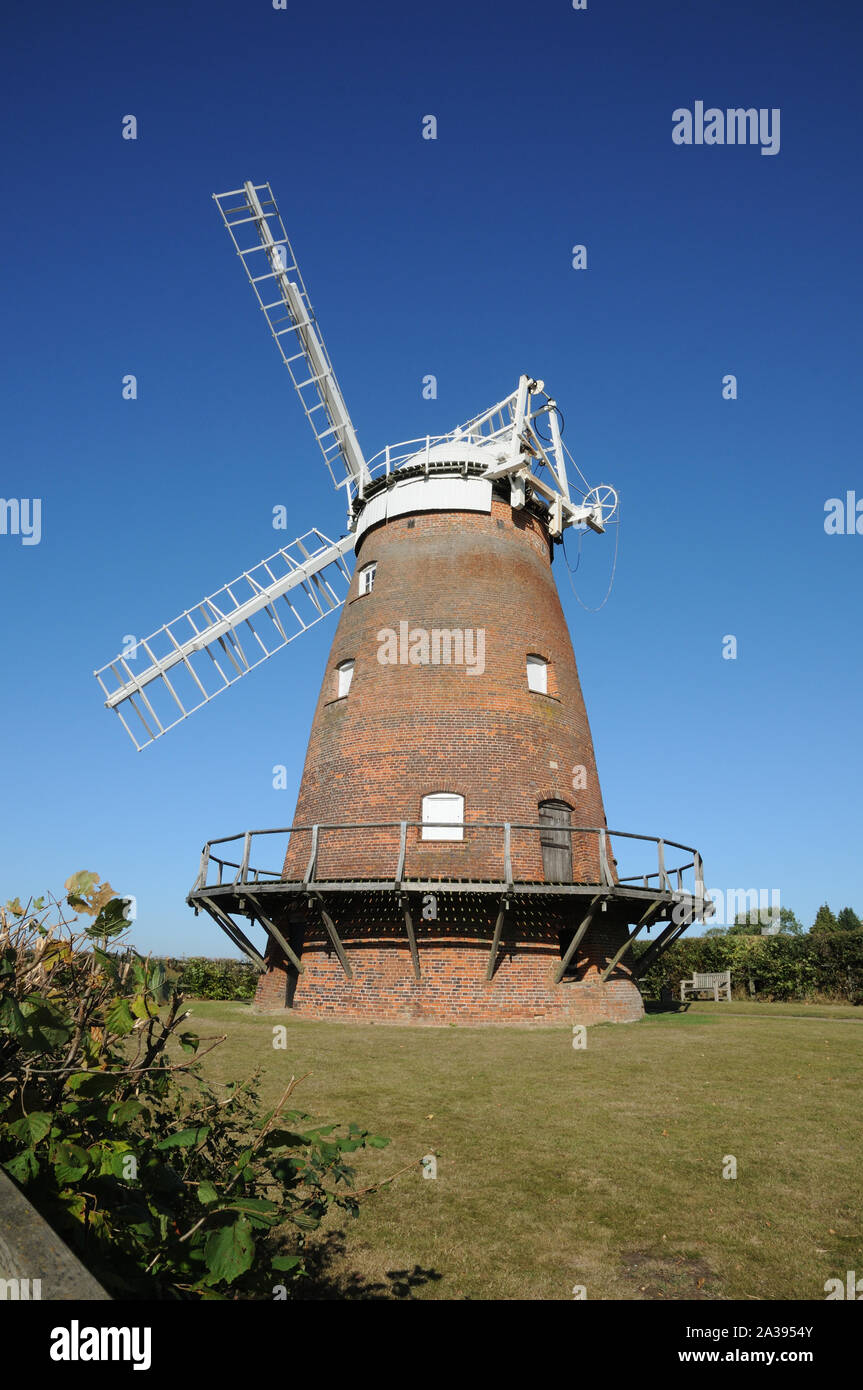 John Webb’s Windmill, Thaxted, Essex, was built in 1804. The mill was ...