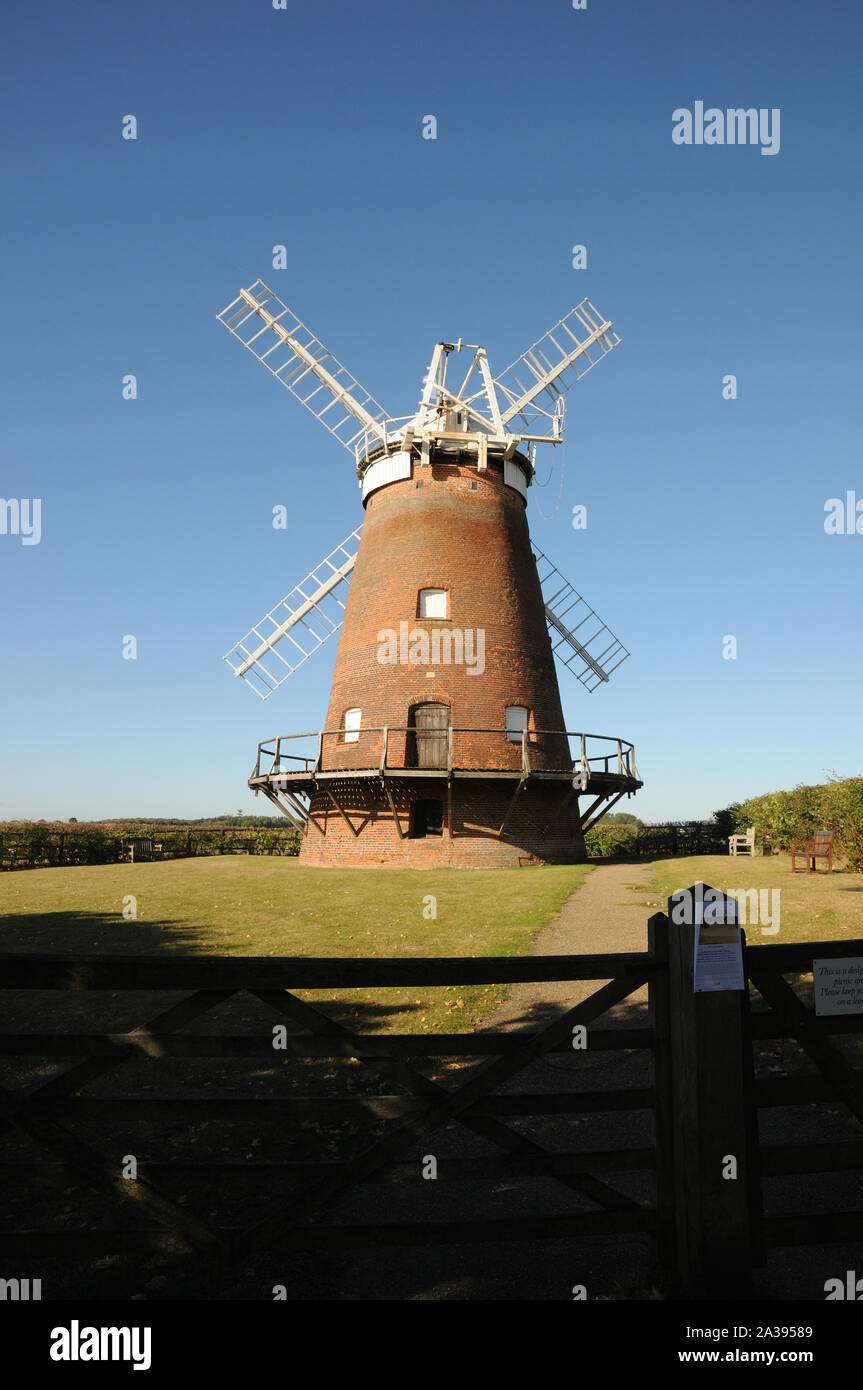 John Webb’s Windmill, Thaxted, Essex, was built in 1804. The mill was ...