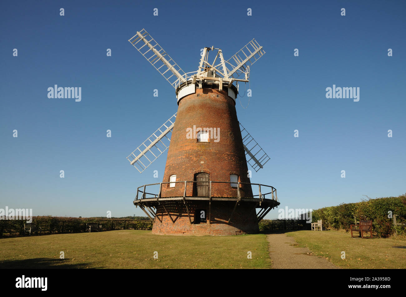 John Webb’s Windmill, Thaxted, Essex, was built in 1804. The mill was ...