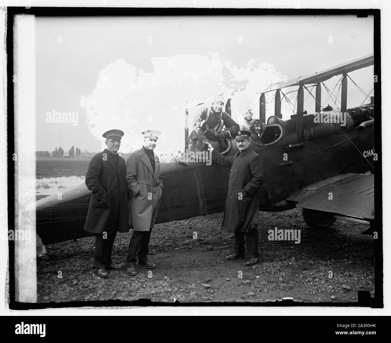 Photograph officers in field Black and White Stock Photos & Images - Alamy