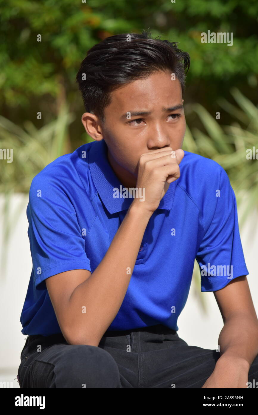 Sick teen boy hi-res stock photography and images - Alamy
