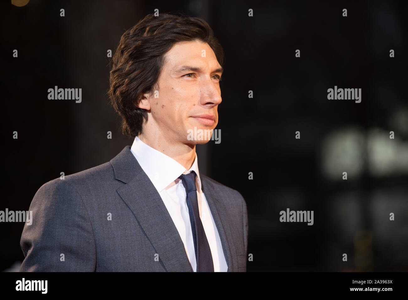 Adam Driver arriving for the Marriage Story premiere, as part of the ...