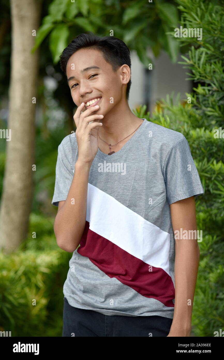 Timid teen hi-res stock photography and images - Alamy