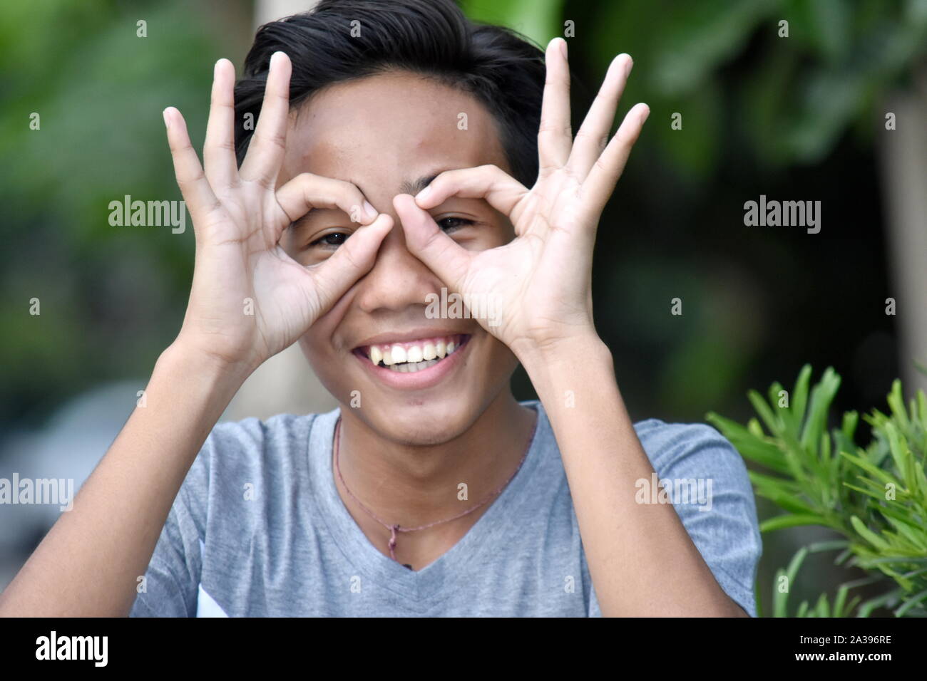 A Good Looking Filipino Male Searching Stock Photo - Alamy