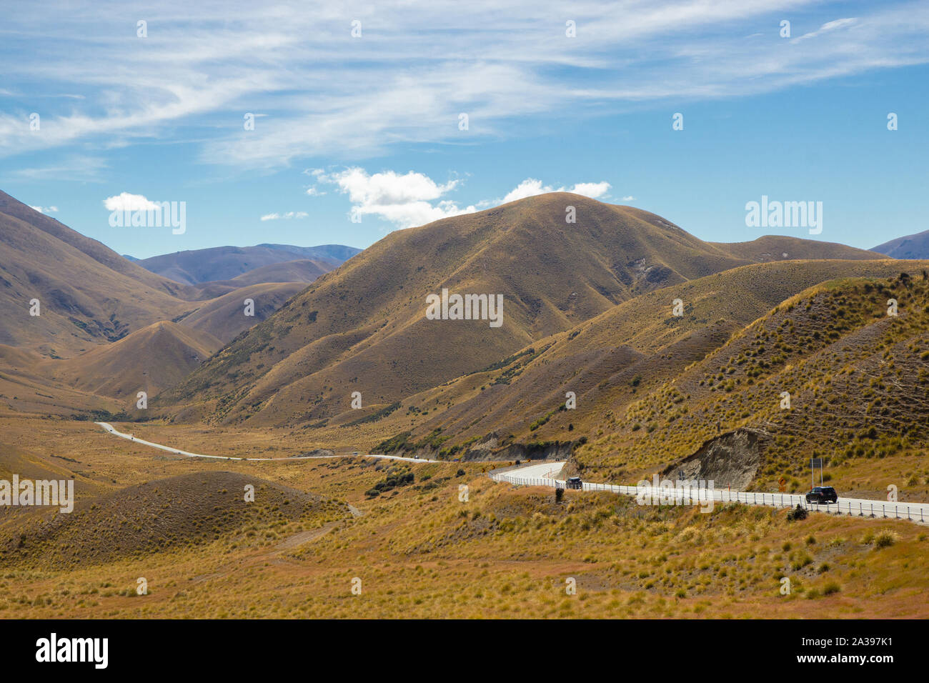 Desert road new zealand hi-res stock photography and images - Alamy