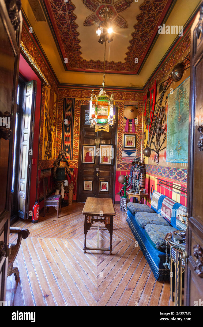 Arab room in Museo Cerralbo, Madrid, Spain Stock Photo - Alamy