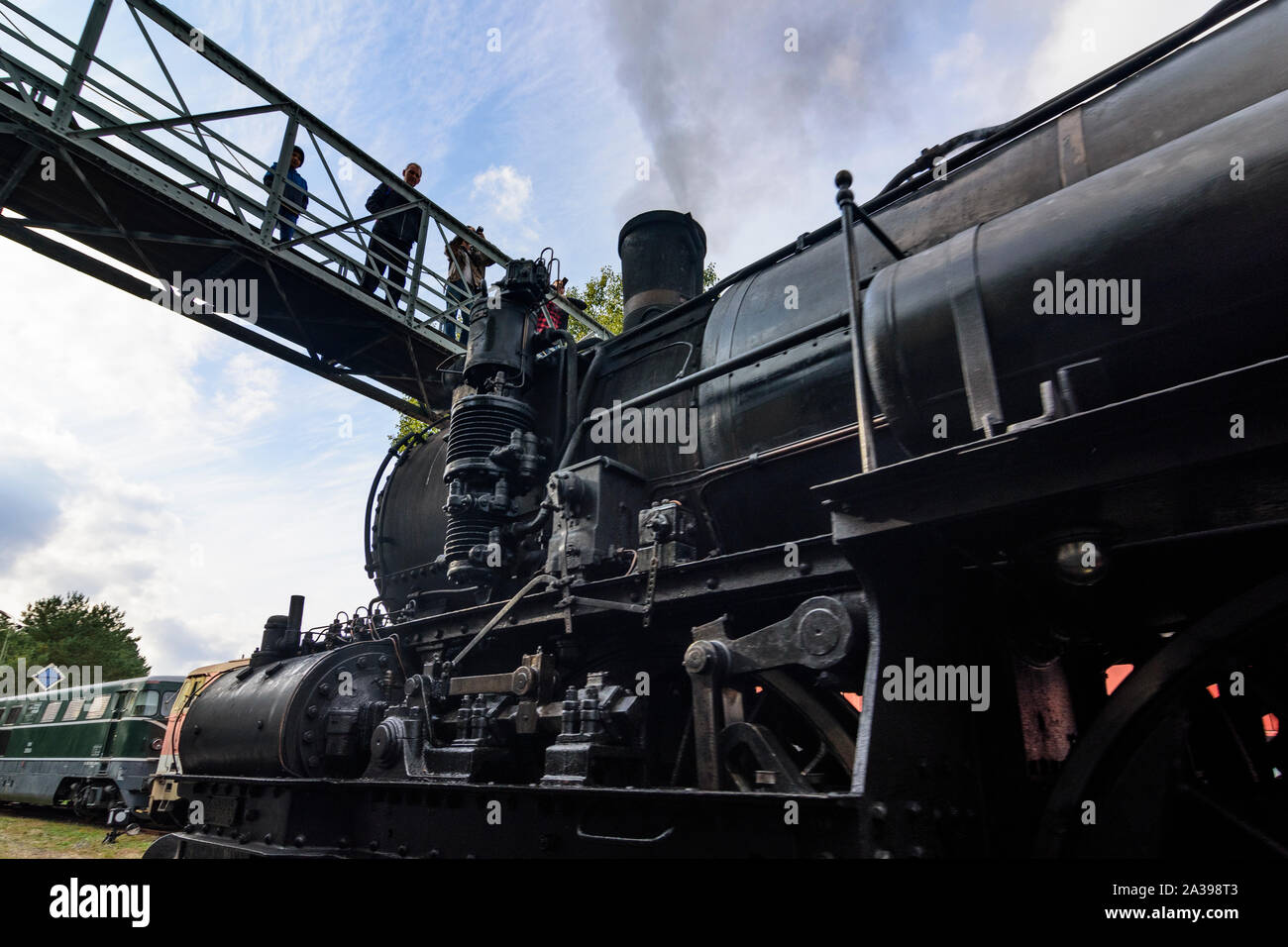 Strasshof an der Nordbahn: railway museum „Das Heizhaus“, steam ...