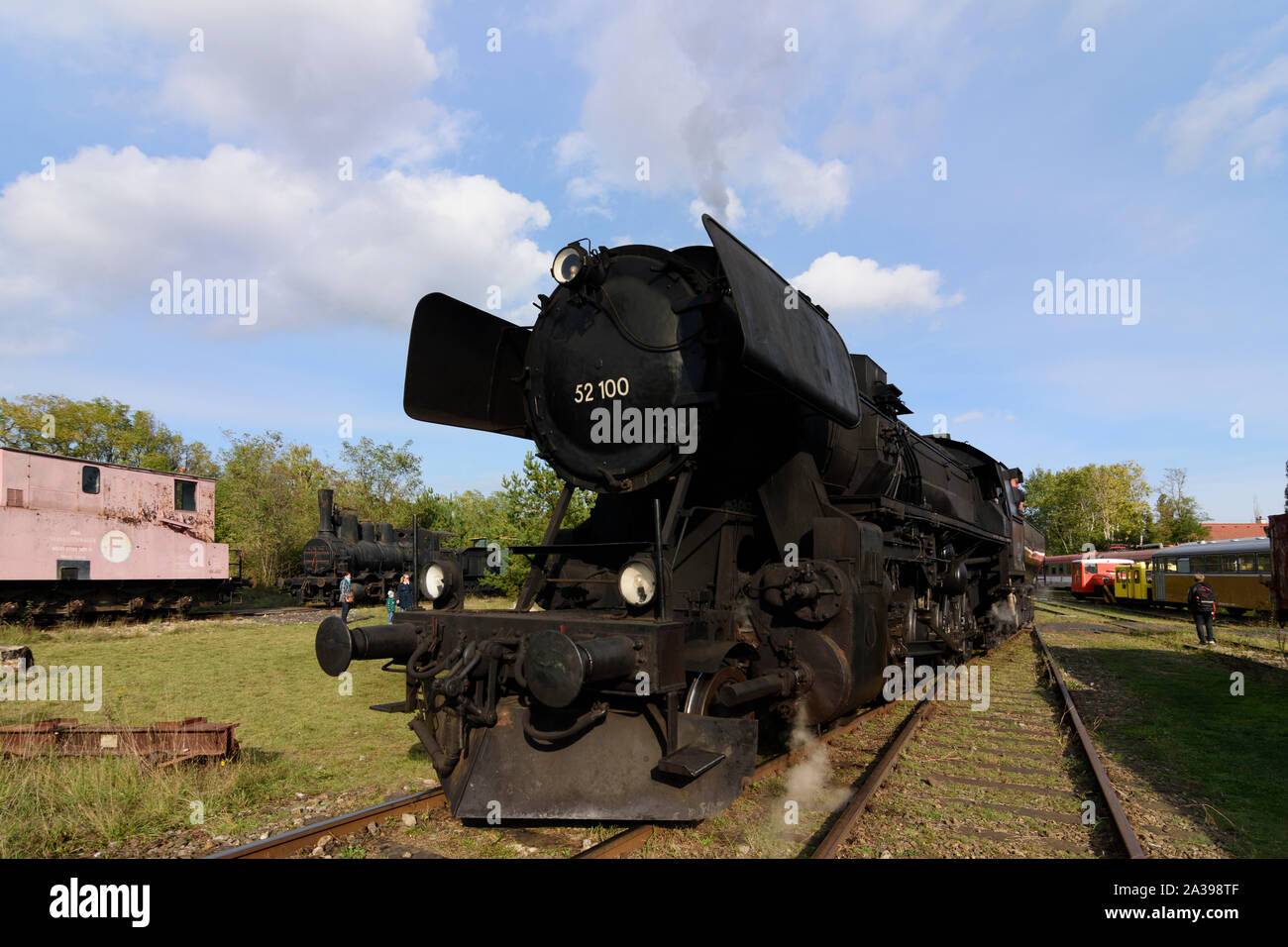 Strasshof an der Nordbahn: railway museum „Das Heizhaus“, steam ...