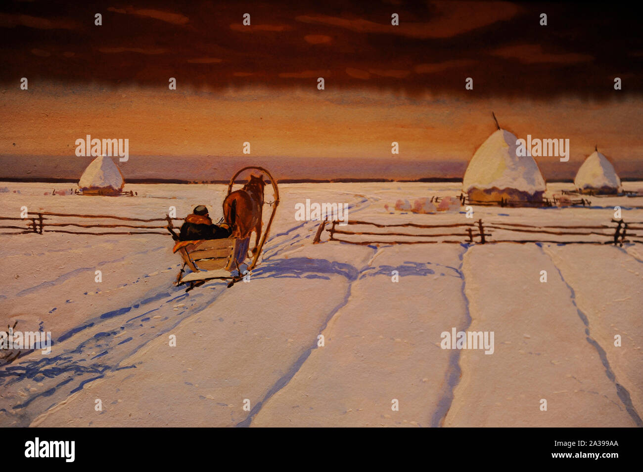 Julian Falat (1853-1929). Polish watercolor impressionist painter ...