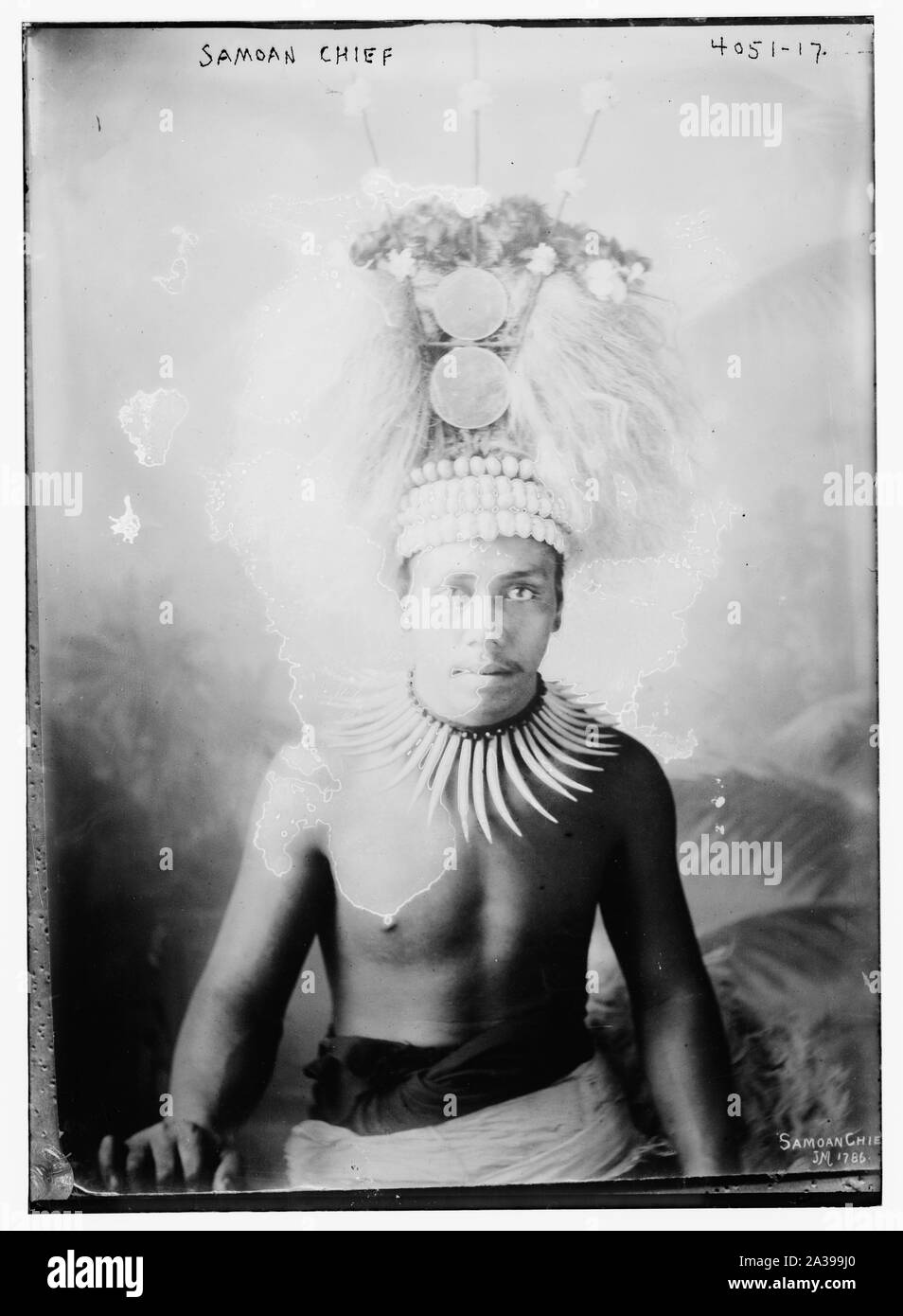 Samoan chief hi-res stock photography and images - Alamy