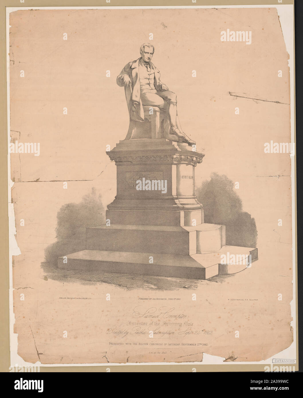 Samuel crompton mule hi-res stock photography and images - Alamy