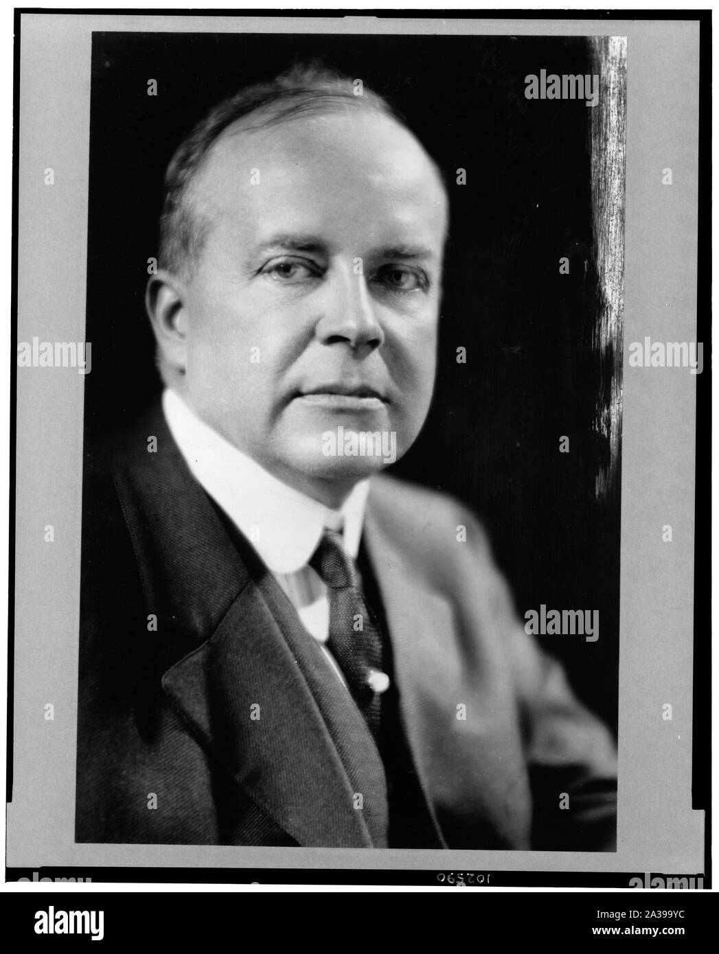 Samuel George Blythe, head-and-shoulders portrait, facing right Stock ...