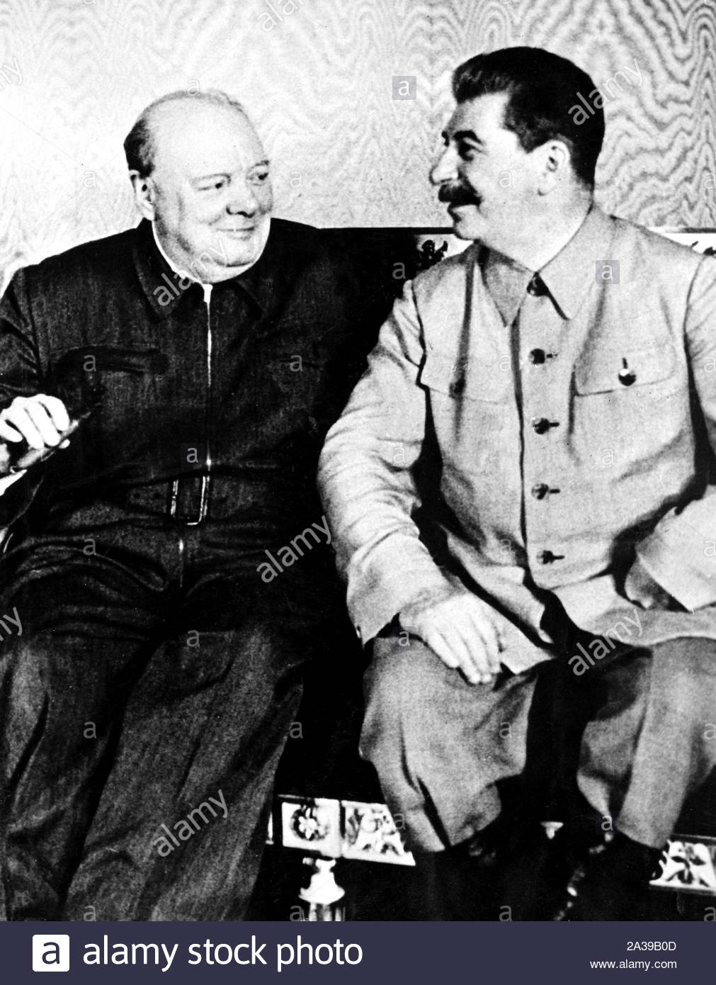 Stalin Churchill 1942 High Resolution Stock Photography and Images - Alamy