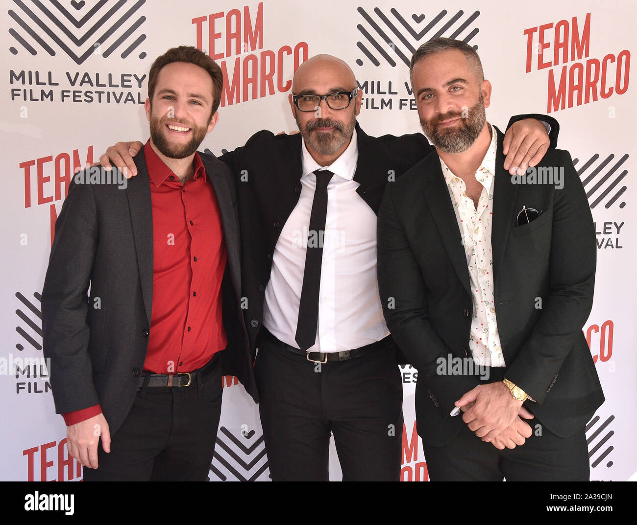 SAN RAFAEL, CALIFORNIA - OCTOBER 06: Sam Sandweiss, Anthony Scrivani ...