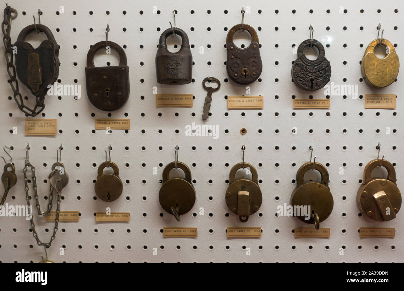 Lock Museum of America in Terryville CT Stock Photo - Alamy