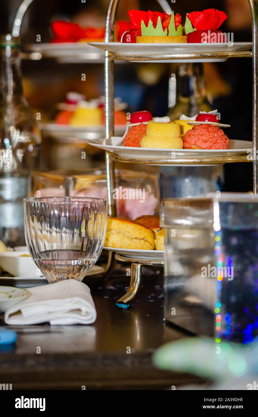 Afternoon tea cake stand hi-res stock photography and images - Alamy
