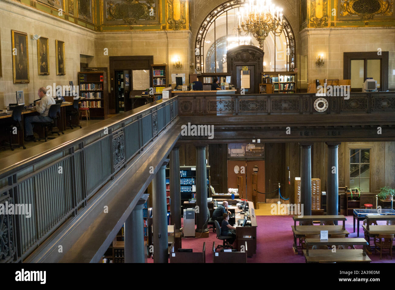 Connecticut State library in Hartford Stock Photo - Alamy