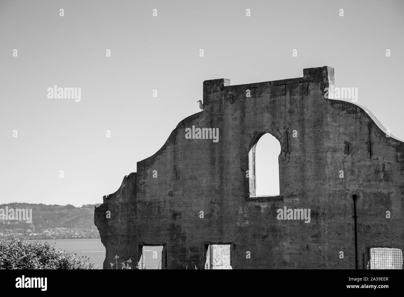 Details of Alcatraz prison Stock Photo - Alamy