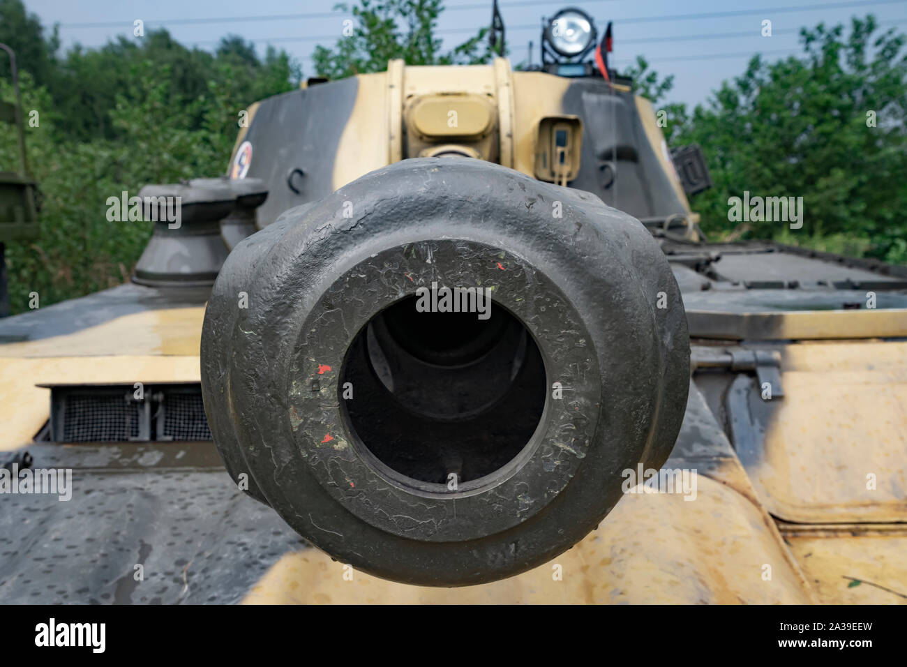 2S1 Gvozdika self-propelled howitzerduring gun Military Vehicles Rally ...