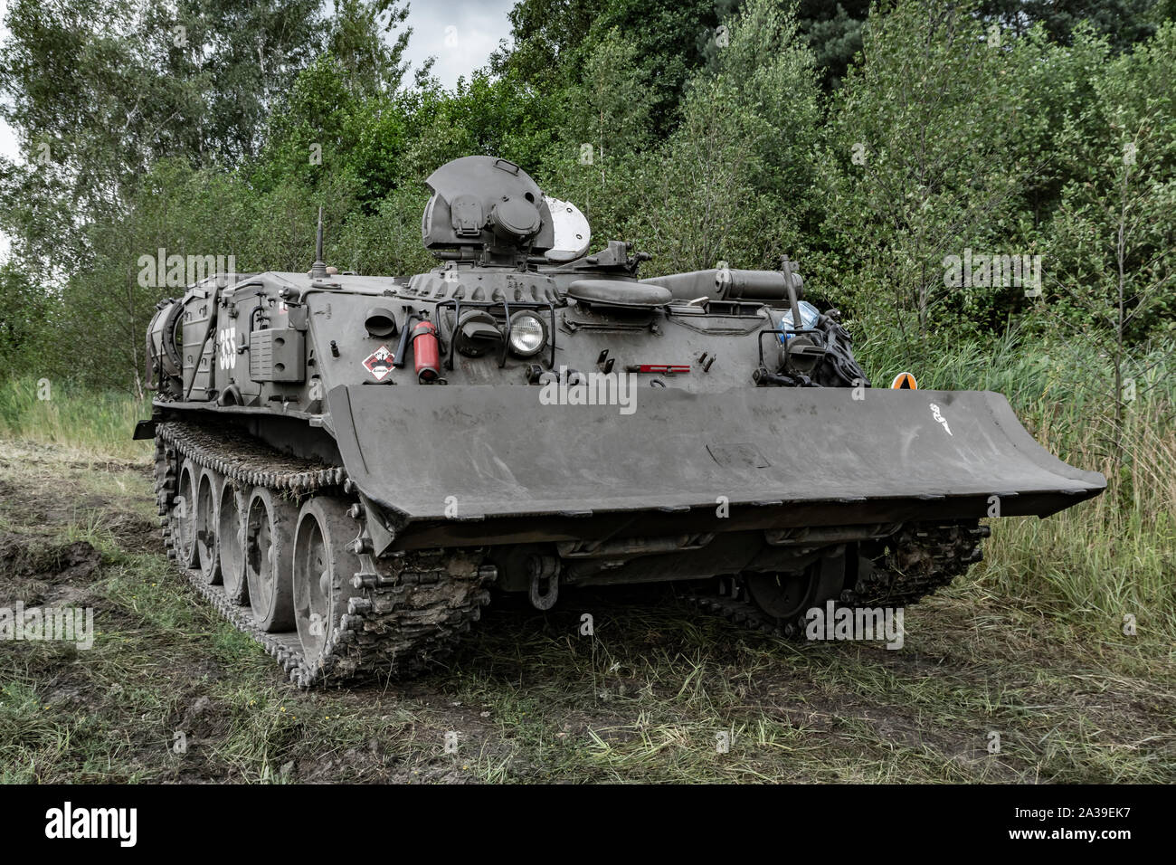 Polish amoured recovery vehicle. Military Vehicles Rally "Operation ...