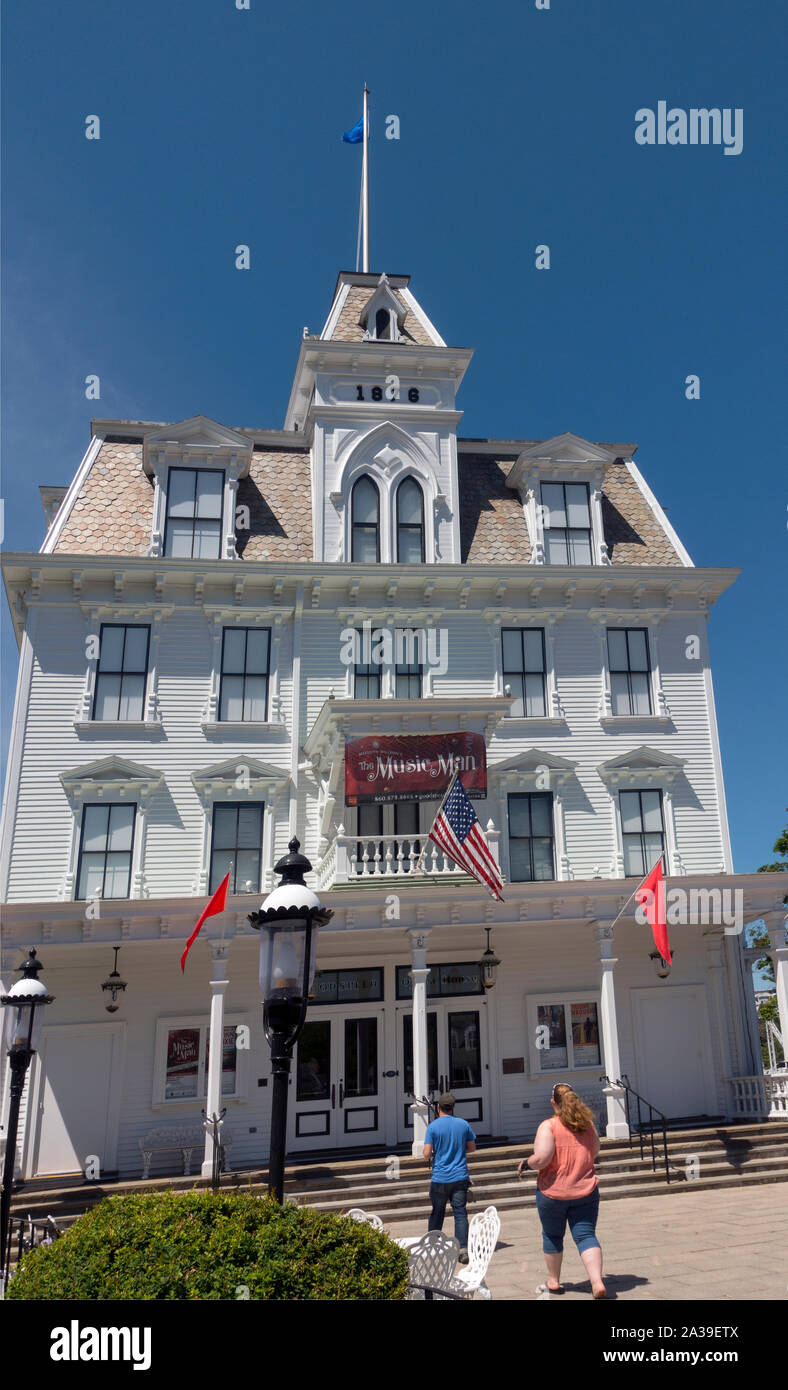 Goodspeed Opera house in East Haddam CT Stock Photo - Alamy