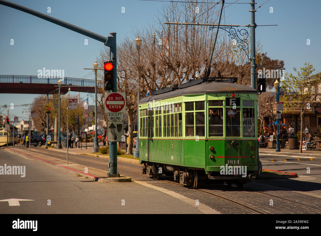 San francisco trams Stock Photo - Alamy