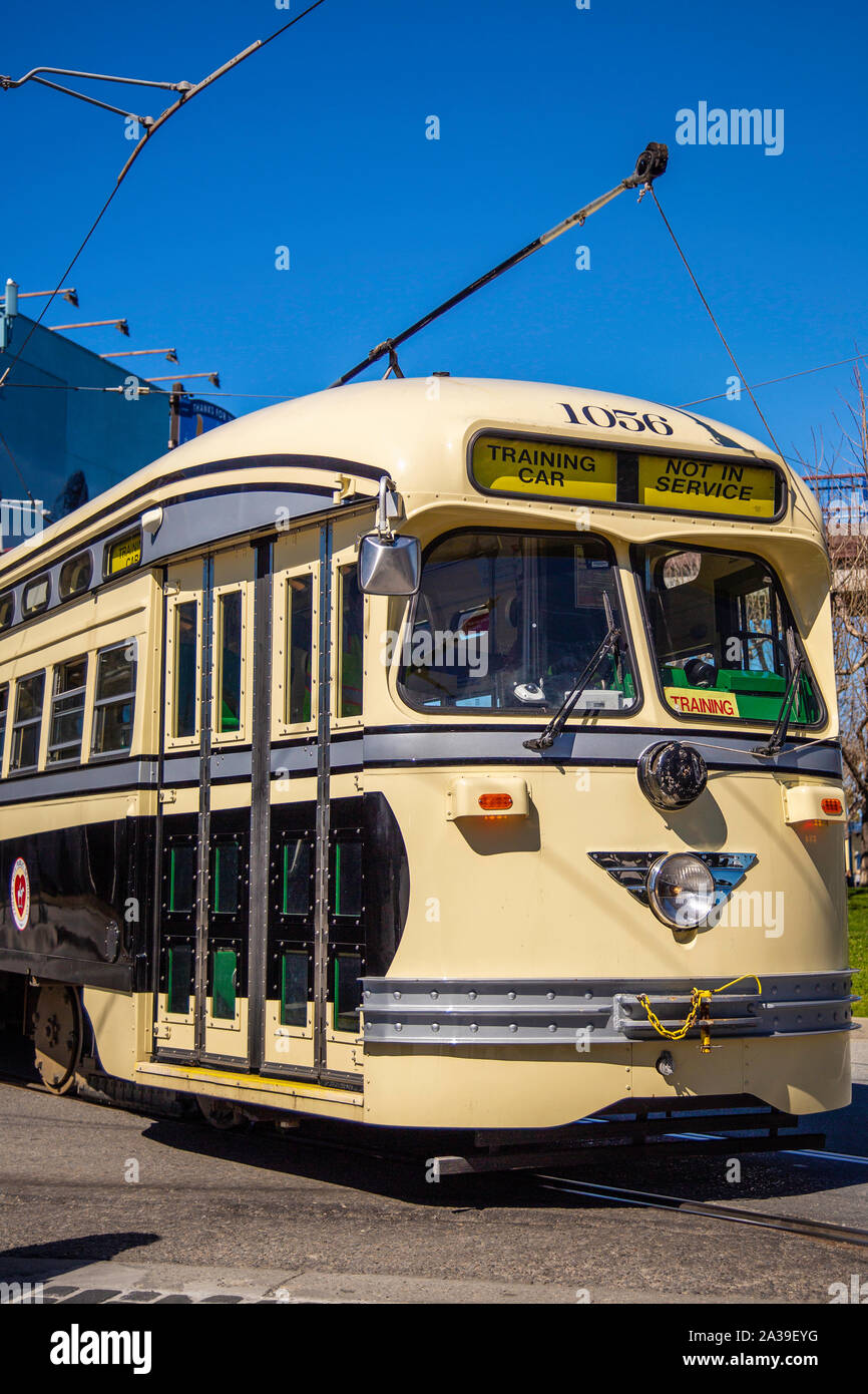 San Francisco tram Stock Photo - Alamy