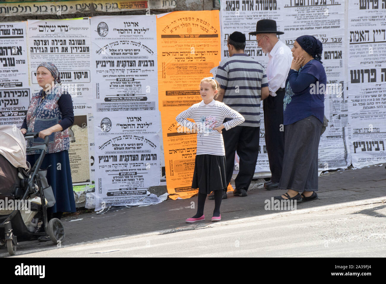 Mea Shearim, West Jerusalem, Israel Stock Photo - Alamy