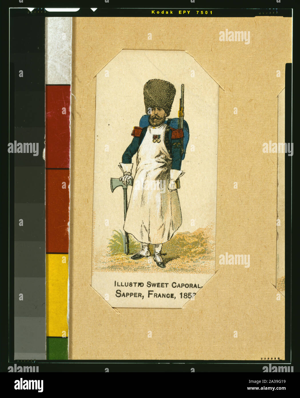 Sapper, France, 1853 Stock Photo - Alamy