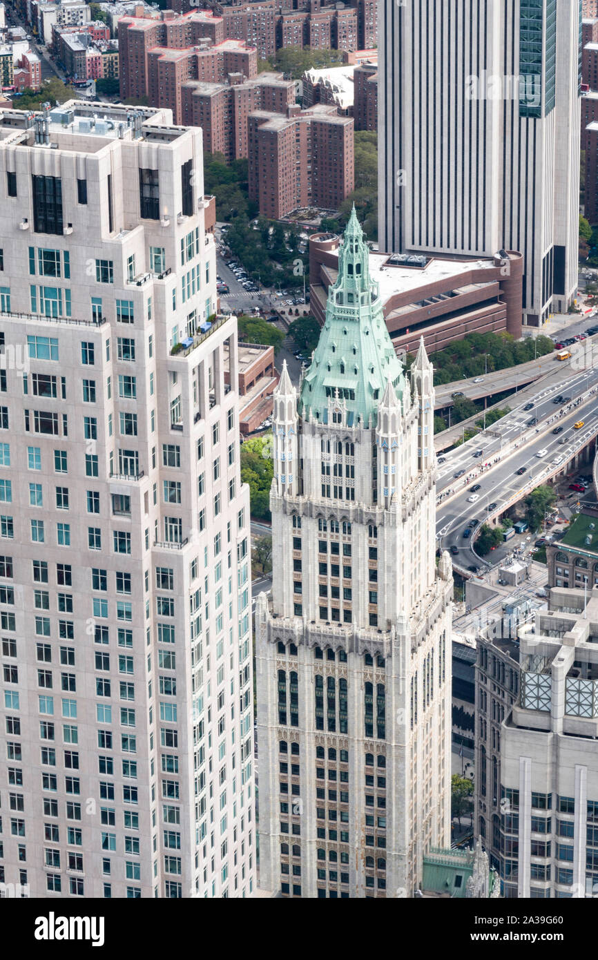 From the world trade center observatory hi-res stock photography and ...