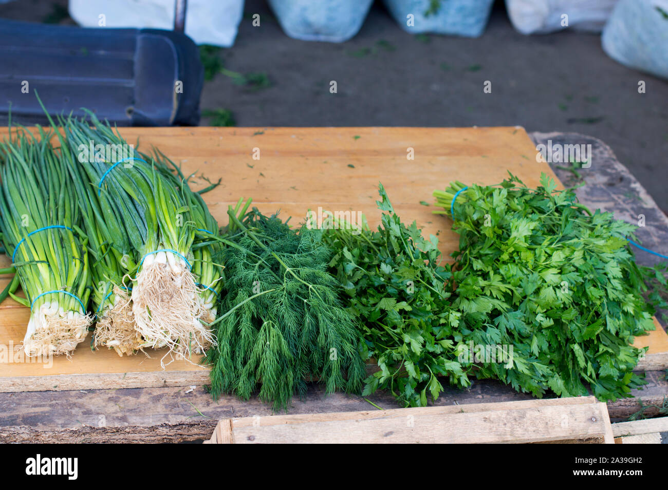 Wild onions hi-res stock photography and images - Alamy