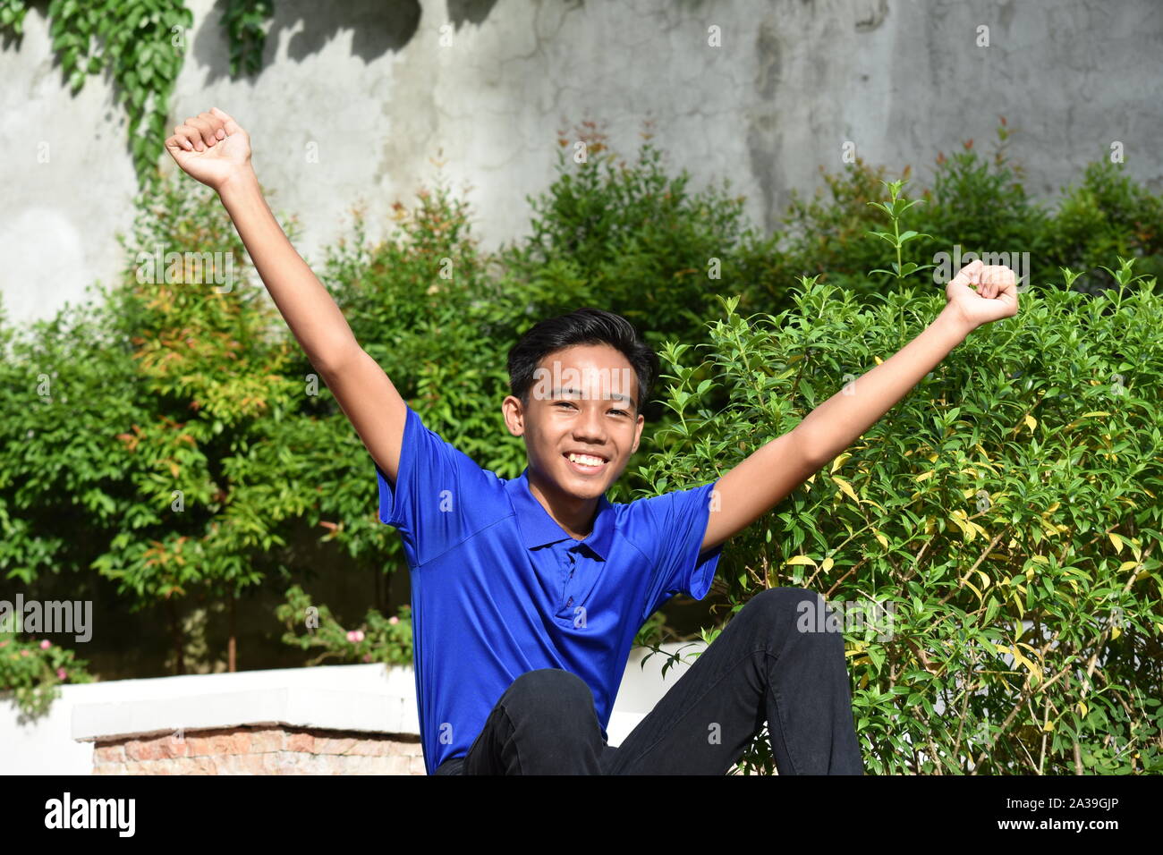 An A Successful Filipino Person Stock Photo - Alamy