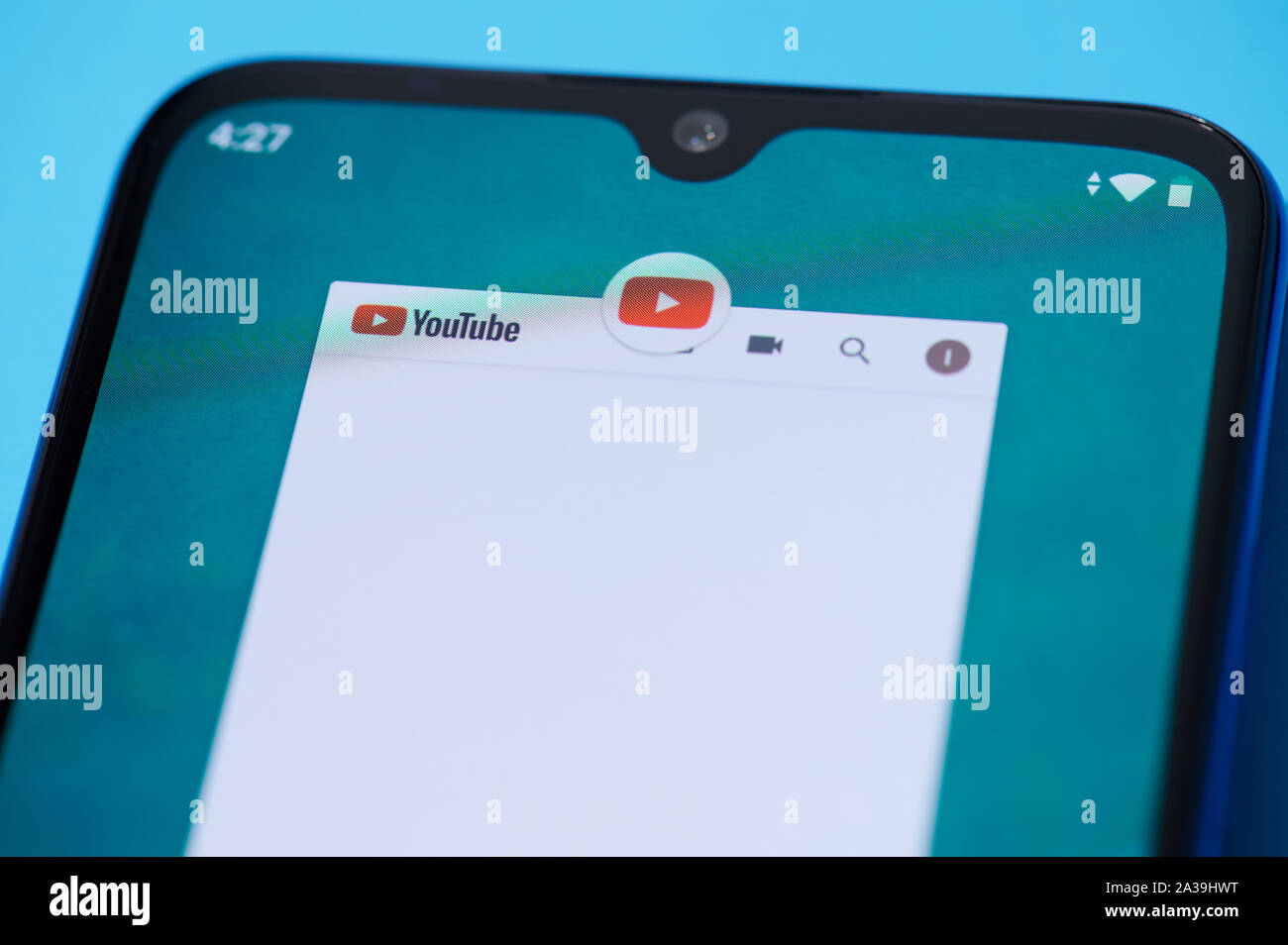 Youtube music logo hi-res stock photography and images - Alamy