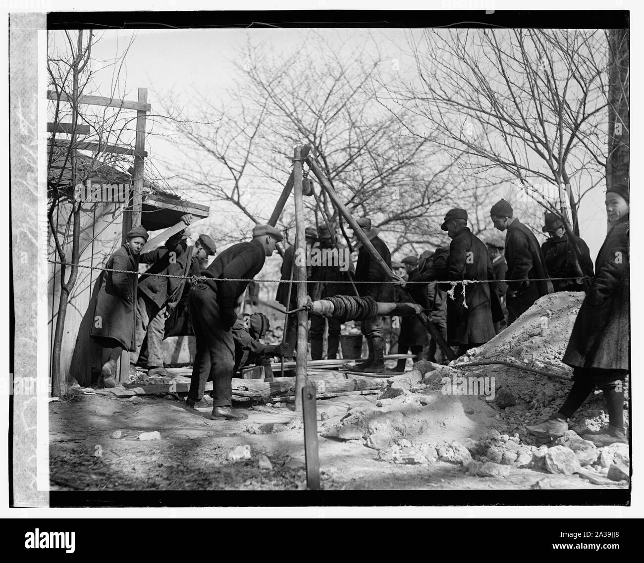 Local well Cut Out Stock Images & Pictures - Alamy