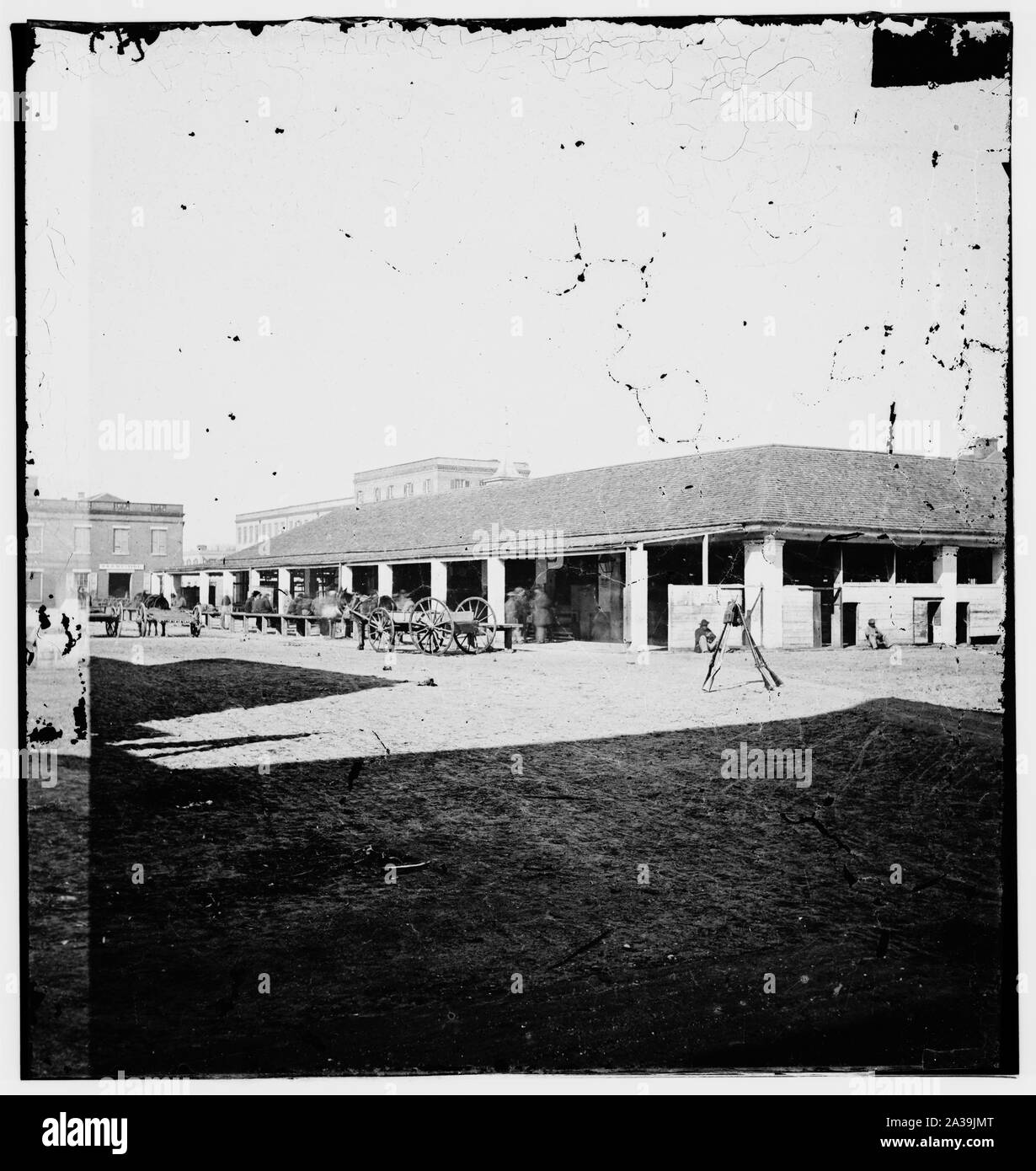 Savannah, Georgia (vicinity). Market Place Stock Photo - Alamy
