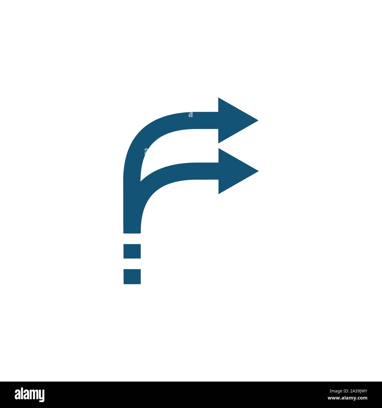 alphabet symbol for your company Letter F arrows, right turn two arrows ...